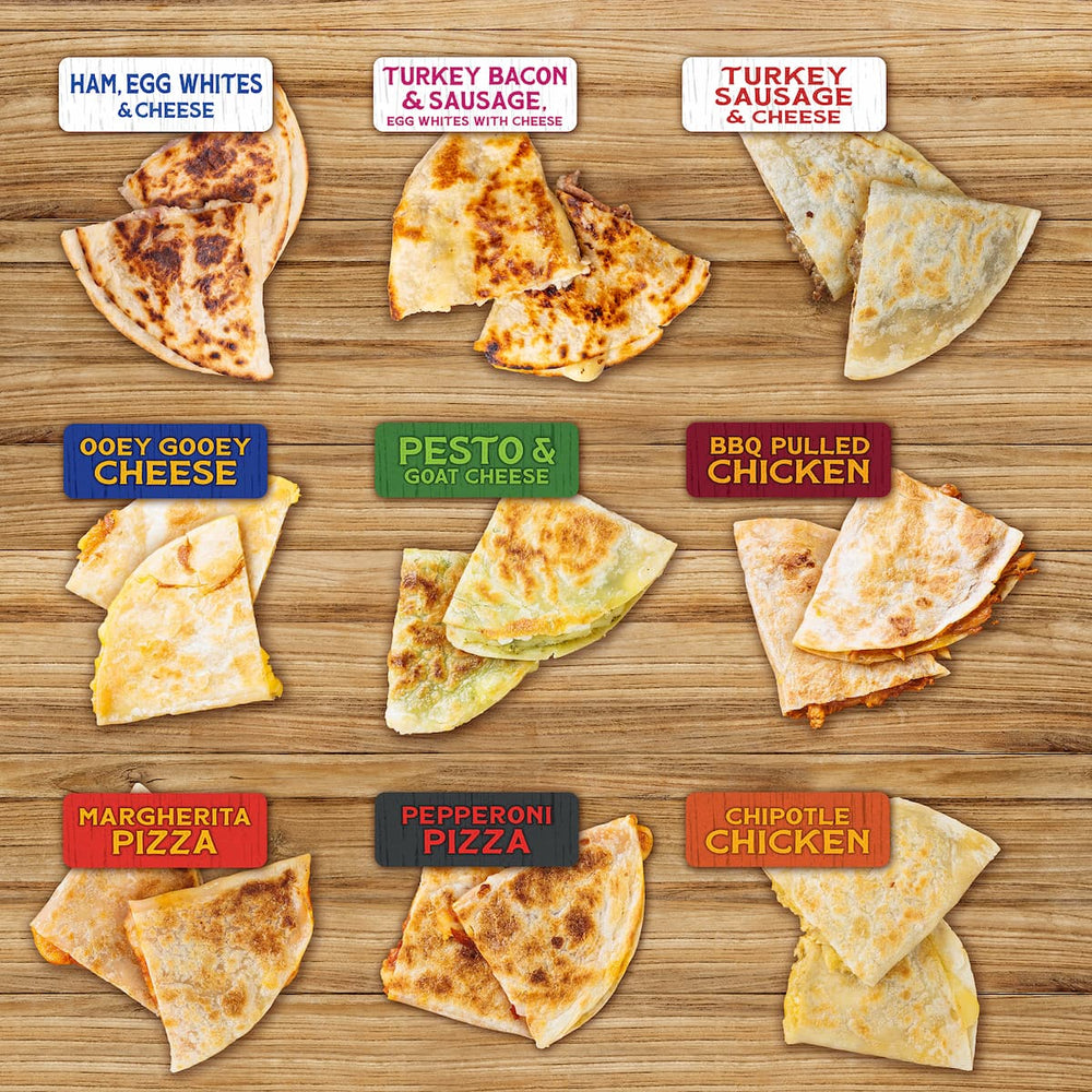 Quesadilla Variety Pack - Bundle for Sale | Rise & Puff