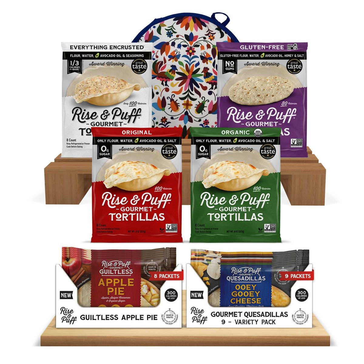 Rise & Puff Sampler | Tortilla Sampler Variety Pack