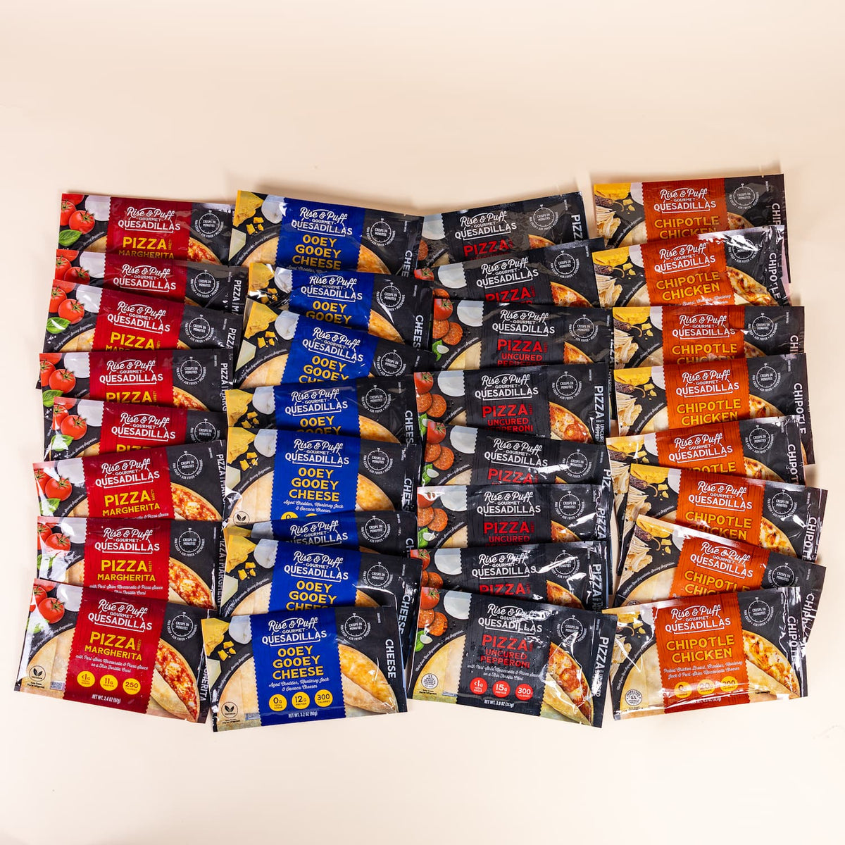 The Staples Quesadilla Bundle | Rise & Puff